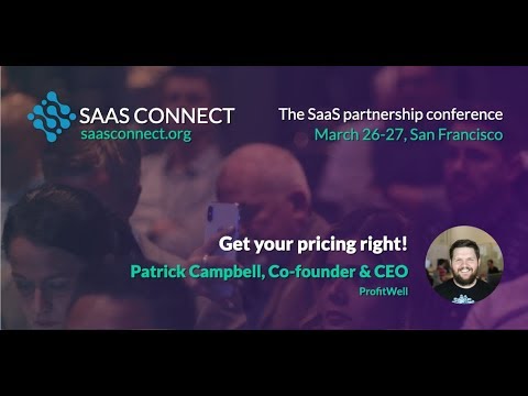 Value Based Pricing (Patrick Campbell, Profitwell) - Cloud Software ...